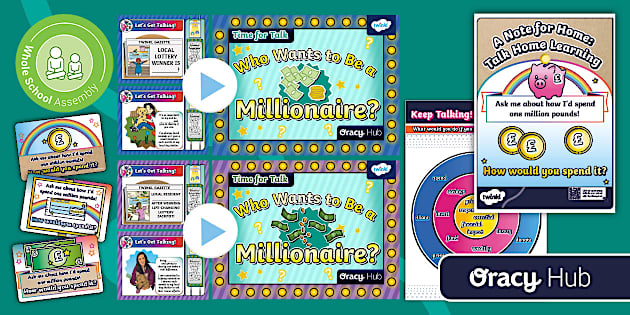 Whole-School Time for Talk Activity Pack 1: Who Wants to Be a Millionaire?