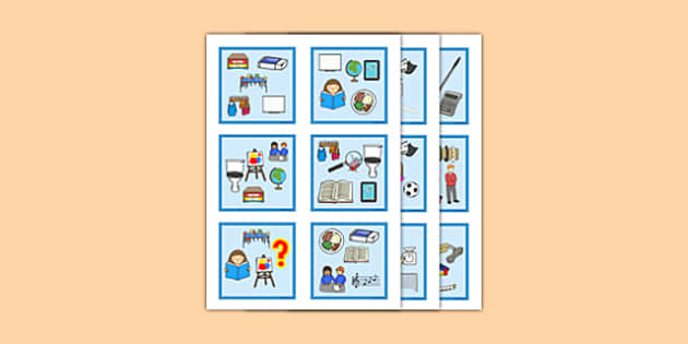 Advanced Snap Card Game School (teacher made)