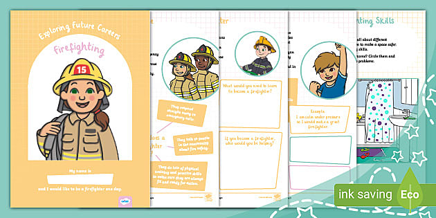 Exploring Future Careers: Firefighting (teacher made)