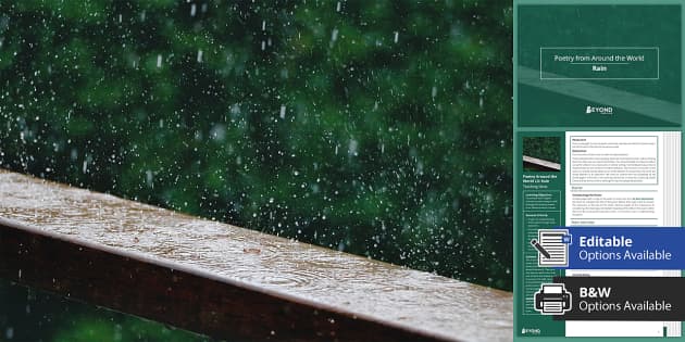 Poetry From Around the World: Rain by Hone Tūwhare | Beyond