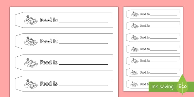 World Food Day Paper Chain