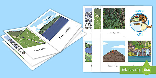Landforms Early Emergent Reader