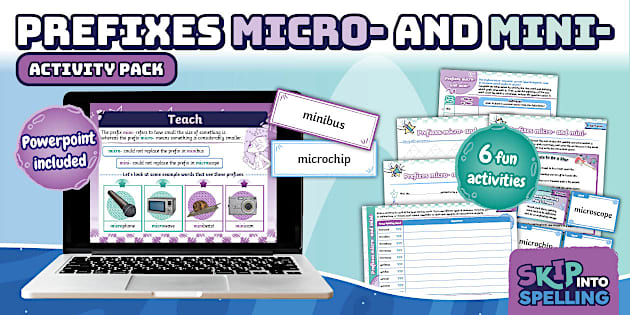 Autumn 2 - Week 6: Prefixes micro- and mini-