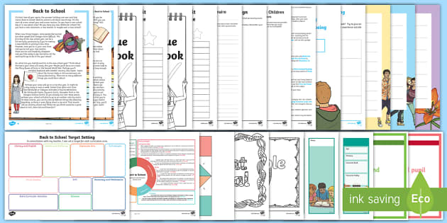 CfE Second Level First Week Back at School Resource Pack