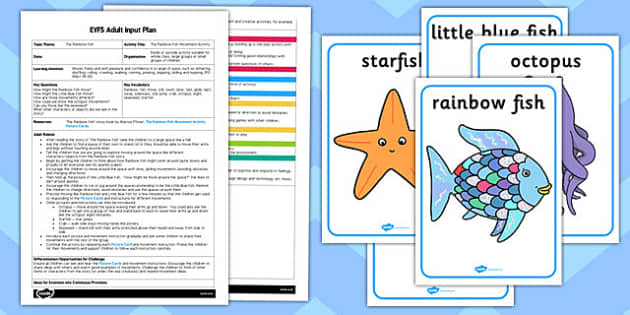 Movement Activity EYFS Adult Input Plan and Resource Pack to Support ...