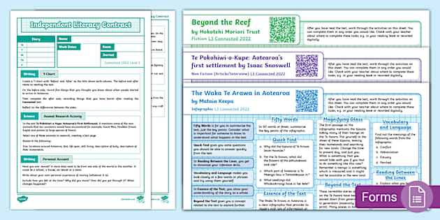 Connected L3 2022 Comprehension Pack (teacher made) - Twinkl