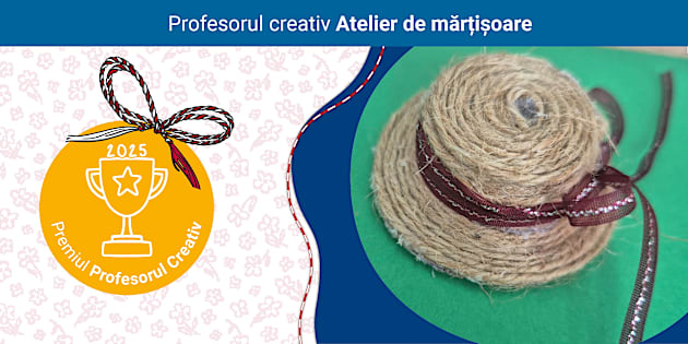 FREE! - Mărțișor broșă, pălăria: Nițu Andreea