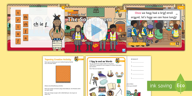 ‘ie’ saying /ee/ Lesson Pack - Level 5 Week 21 Lesson 3