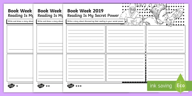 CBCA Book Week 2019 Story Differentiated Writing Template