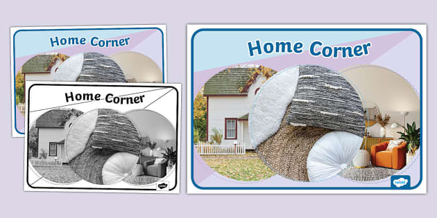 Home Corner Photo Display Poster (teacher made) - Twinkl