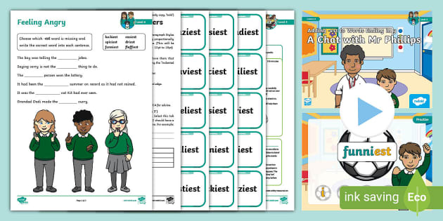 Twinkl Phonics Level 6 - Adding est to Words Ending in y