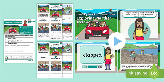 Level 6 Week 18 Lesson 5 - adding -ing and -ed - Twinkl