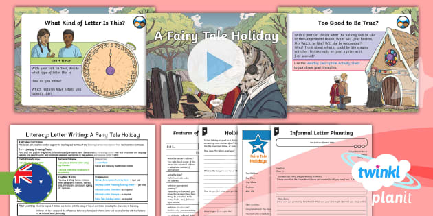 Year 3 Hansel and Gretel Letter Writing (5) Lesson