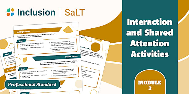 Interaction & Shared Attention Activities Toolkit