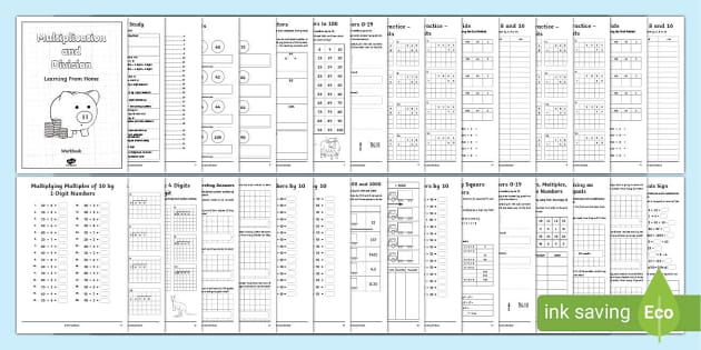 Maths Sheets for Year 5 | Home-learning | Booklet & Answers
