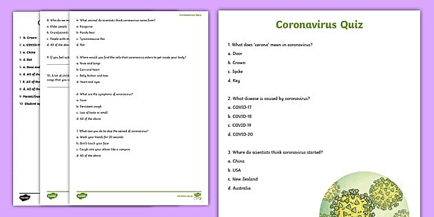 Crash Course Podcast Coronavirus Quiz