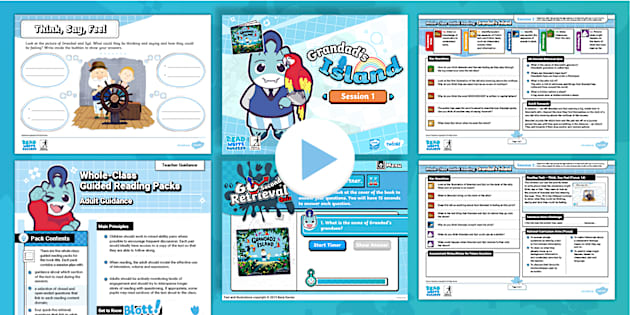 Grandad's Island Whole-Class Guided Reading Pack 2 [Year 2]