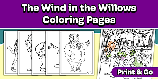 wind coloring page printable