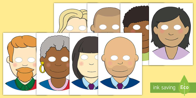 The Supermarket Aistear Role-Play Masks (teacher made)