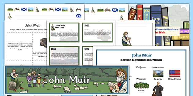 Scottish Significant Individuals John Muir Resource Pack