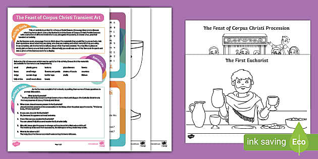 The Feast of Corpus Christi Transient Art