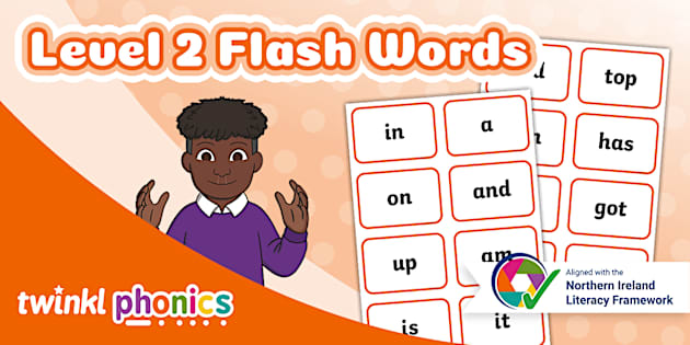 Level 2 Flash Words