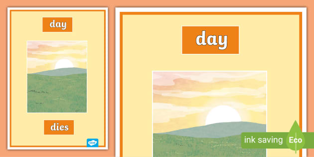 👉 Latin Word for Day Display Poster (Teacher-Made)