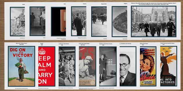 Key Question Photo Pack: Morale During the War - Twinkl
