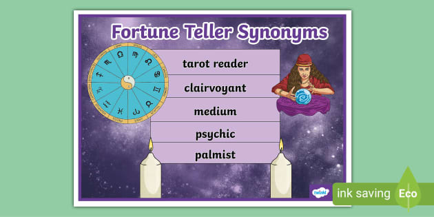 Fortune Teller Synonyms Word Mat - Twinkl