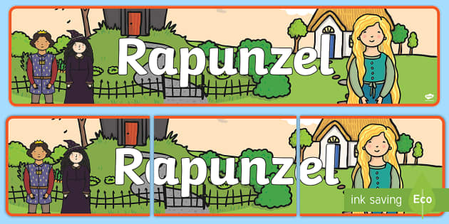Rapunzel Display Banner (Outdoor) (teacher made) - Twinkl