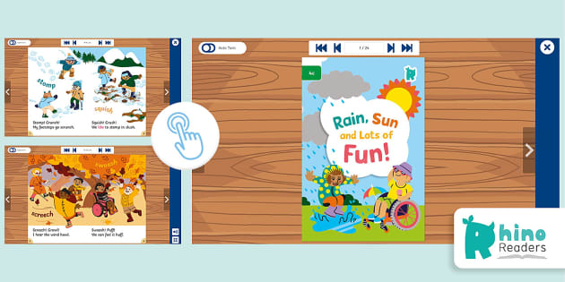 Level 4c Reading Scheme Book: Rain, Sun and Lots of Fun!