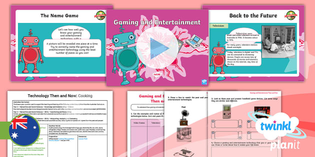Year 2 HASS History Technology Then and Now Lesson 3