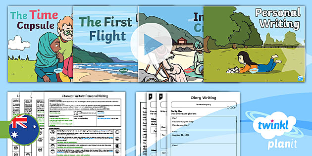 Writing a Diary Entry PowerPoint | Year 1 English | PlanIt