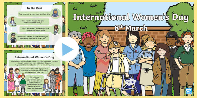 What is International Women's Day - PowerPoint for Children