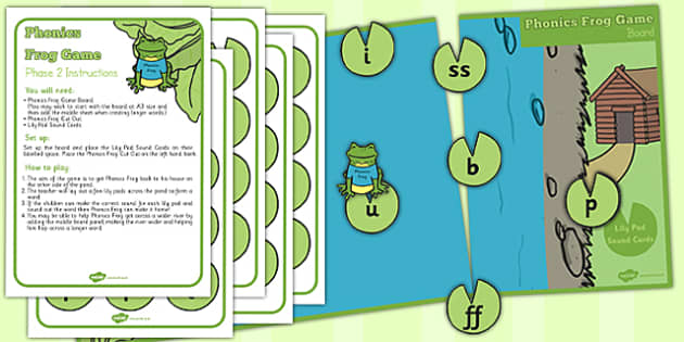 Phonics Frog Game (teacher made)