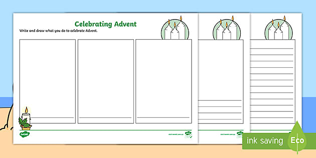 Celebrating Advent Description Worksheets celebrating-advent-description-worksheets