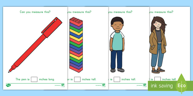 Measuring in Inches Activity
