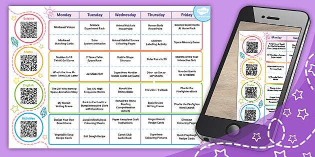 FREE Activity Books For 5 6 Year olds Home Learning Plan