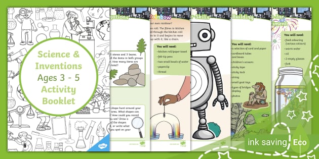 Science & Inventions Activities and Crafts for Kids