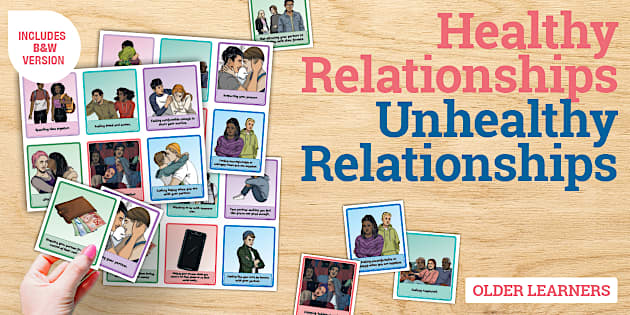 Relationship Sorting Activity for Older Learners