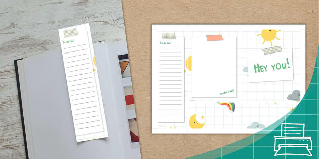 Cute | Bookmarks | Reading Journals | Twinkl Busy Bees