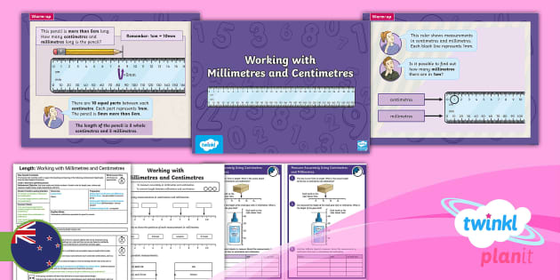 Level 3 Length: Measure Accurately Using Centimetres and Millimetres ... Level 3 Length: Measure Accurately Using Centimetres and Millimetres ...