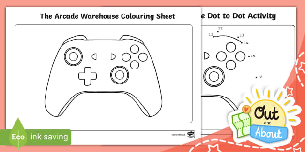 FREE! - The Arcade Warehouse Activity Pack