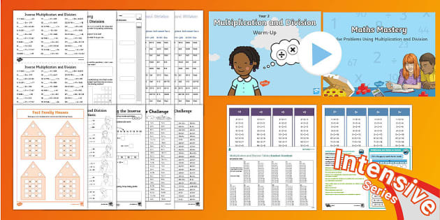 Intensive - Maths - Multiplication Division Mix - Twinkl Intensive - Maths - Multiplication Division Mix - Twinkl