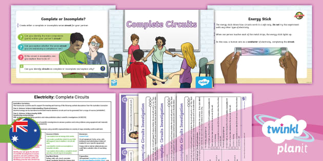 Year 6 Science Electricity Lesson 3 Complete Circuits