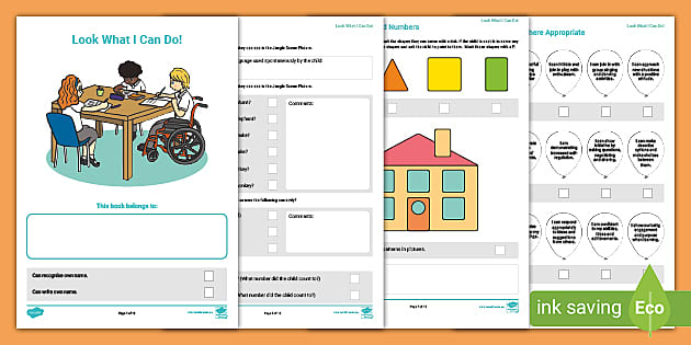 EYLF/Western Australian Kindergarten Assessment Booklet
