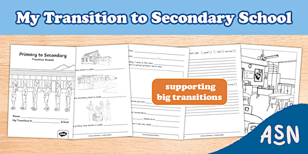 My Transition to Secondary School Activity Booklet