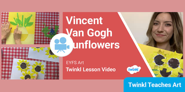 Making an Artwork Inspired by Vincent van Gogh | EYFS Art