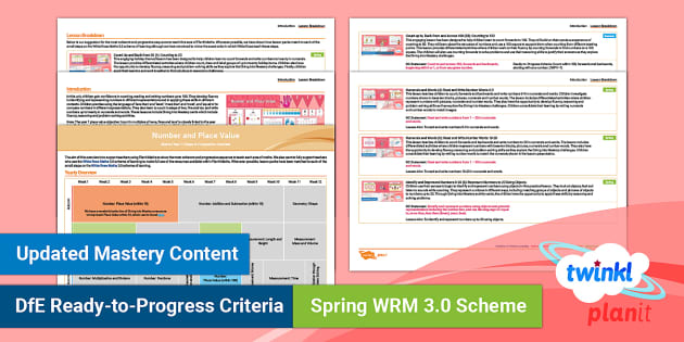 FREE! - Year 1 Number and Place Value (teacher made)