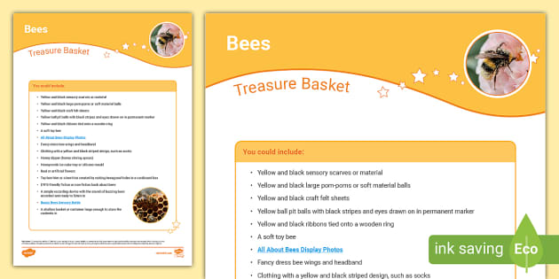World Bee Day Activities for Early Years Settings - Twinkl